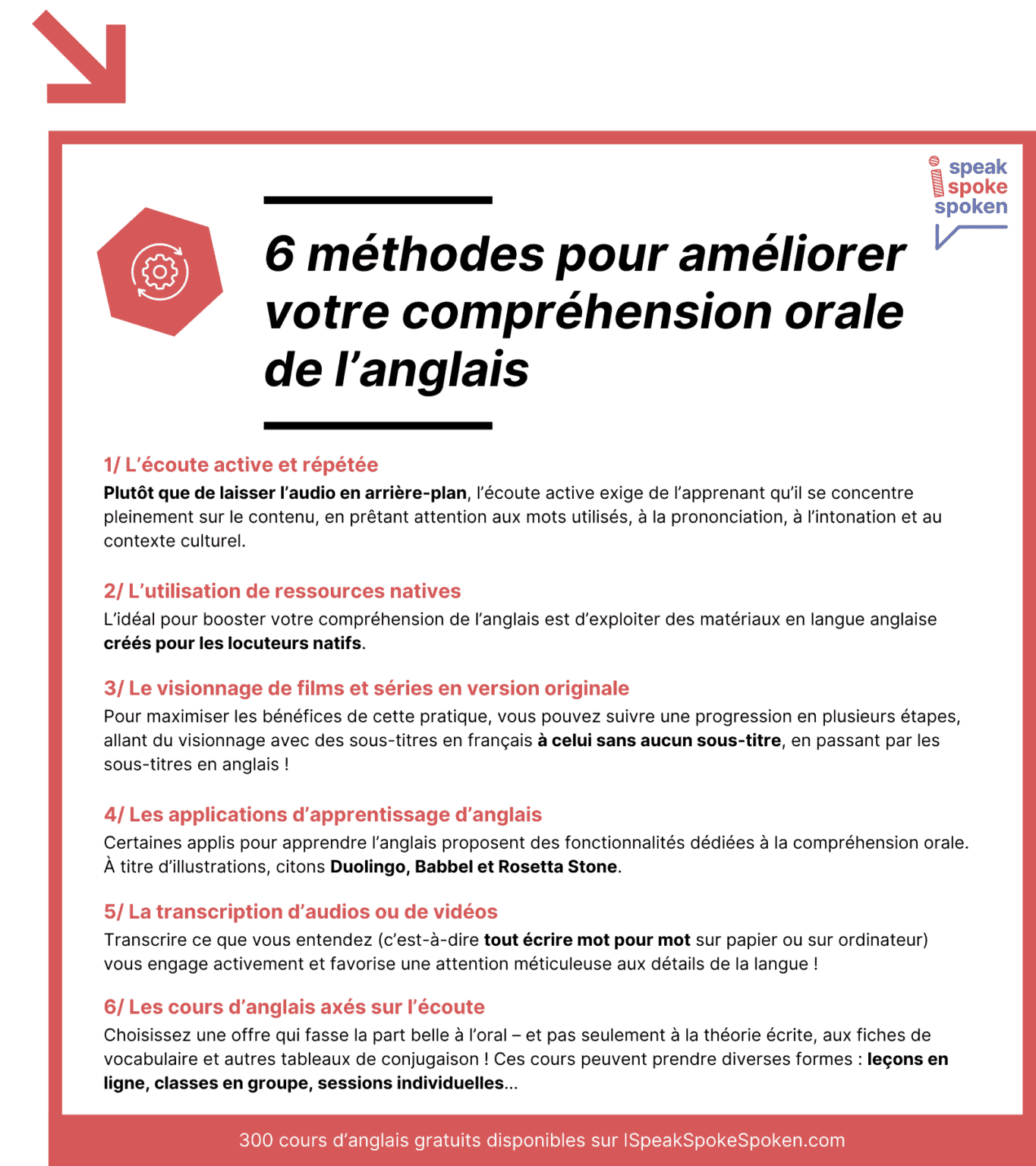 Compréhension orale en anglais : comment l'améliorer en 3 étapes